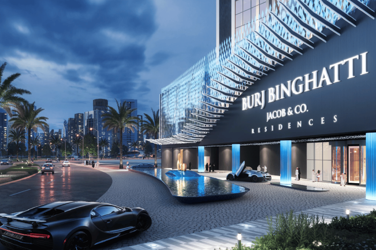 Burj Binghatti Jacob & Co Residences the World's Tallest Residential ...
